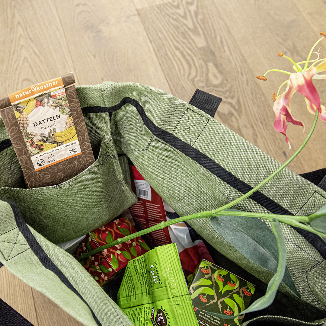 Bio Halbleinen Tasche - ANY – JA\UND?