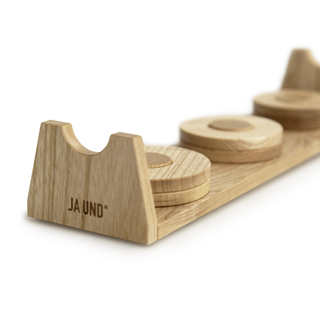 Wallholz mit Distanzringe – JA\UND?